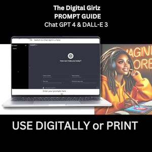 AI Art Prompt Guide the Digital Girlz 20 Prompts & 20 Sample Images ...