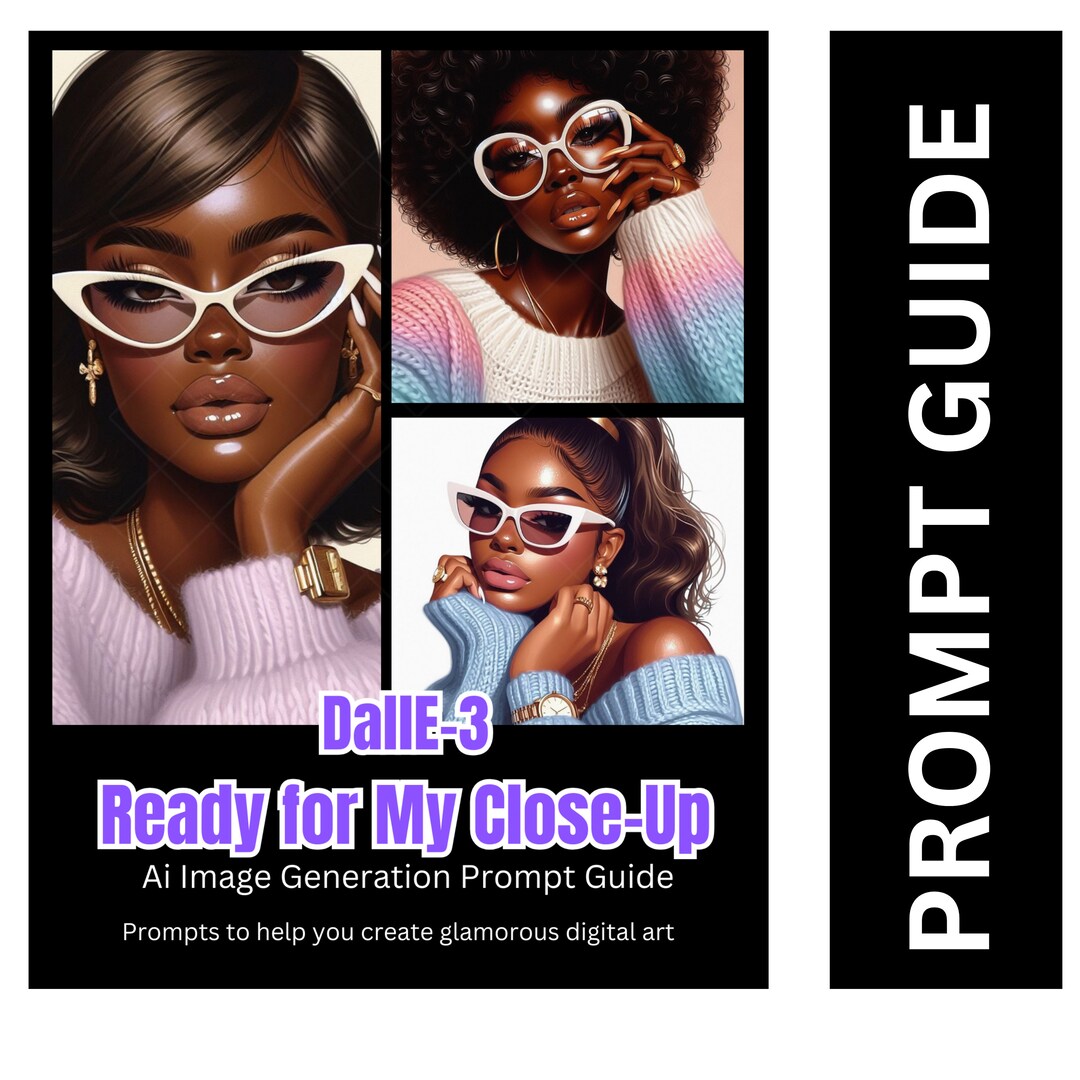 AI Art Prompt Guide Black Women Ai Art Prompts for Chat GPT 4 DALL-E 3 ...