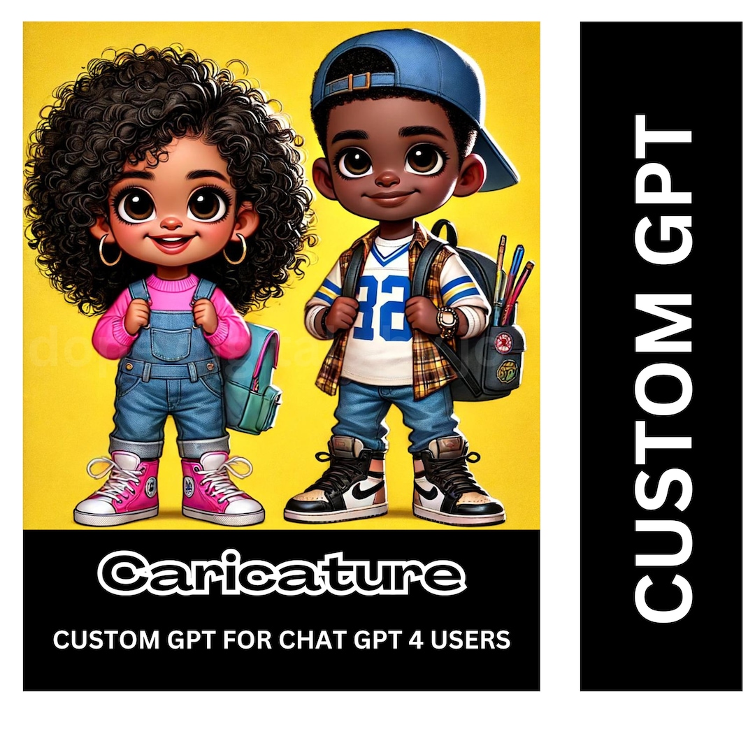 Kids Caricature Custom GPT: Ai Art Gpt for Chat Gpt 4 Users | Paid ...