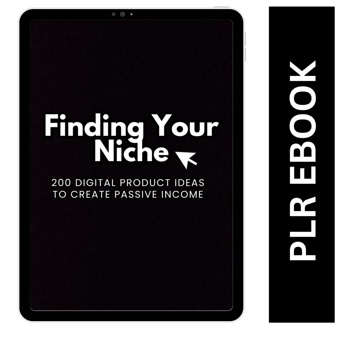 Finding Your Niche E-book 20 Niches 200 Digital Product Ideas Online ...