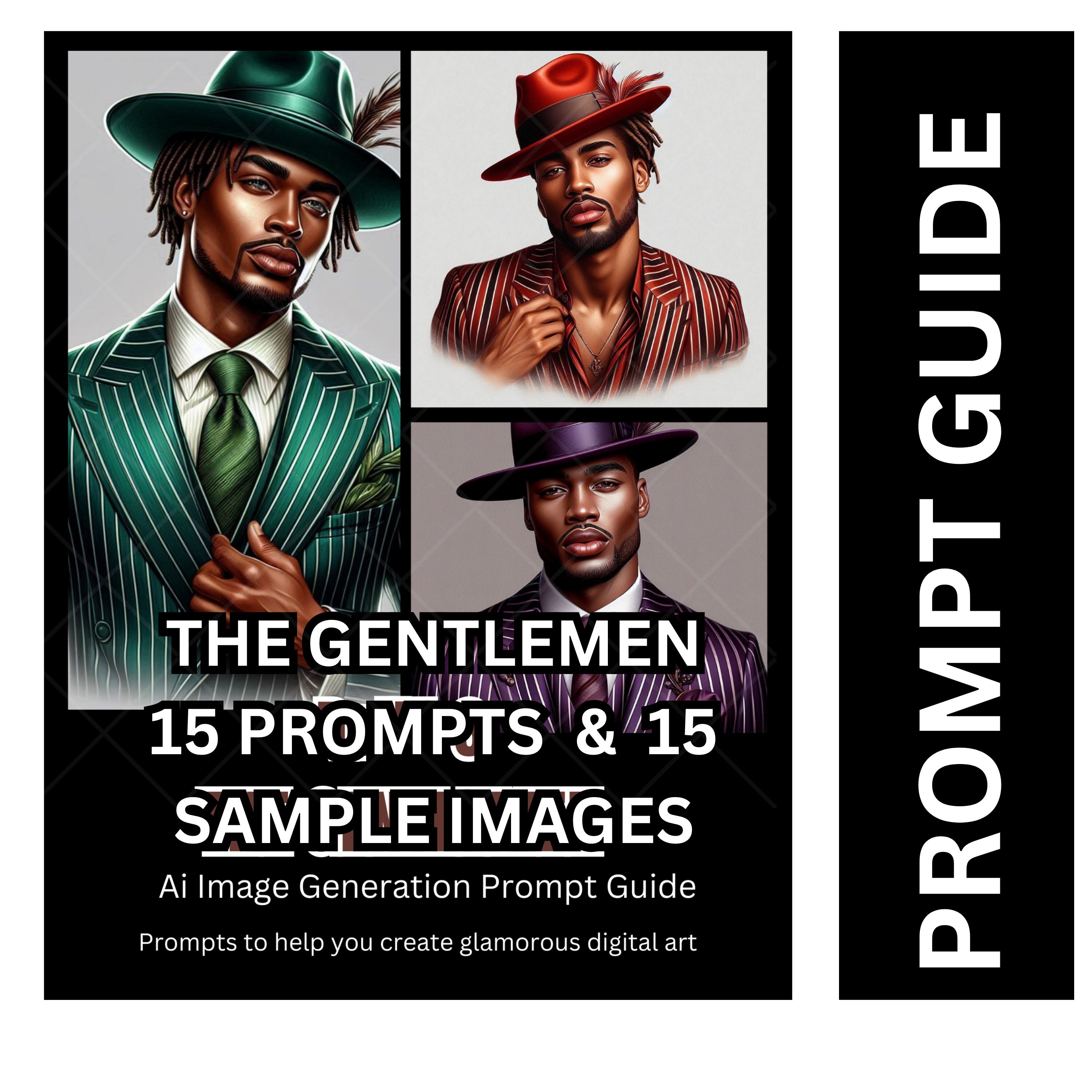 Ai Art Prompt Guide Handsome Black Men GPT Prompts Create Stunning ...