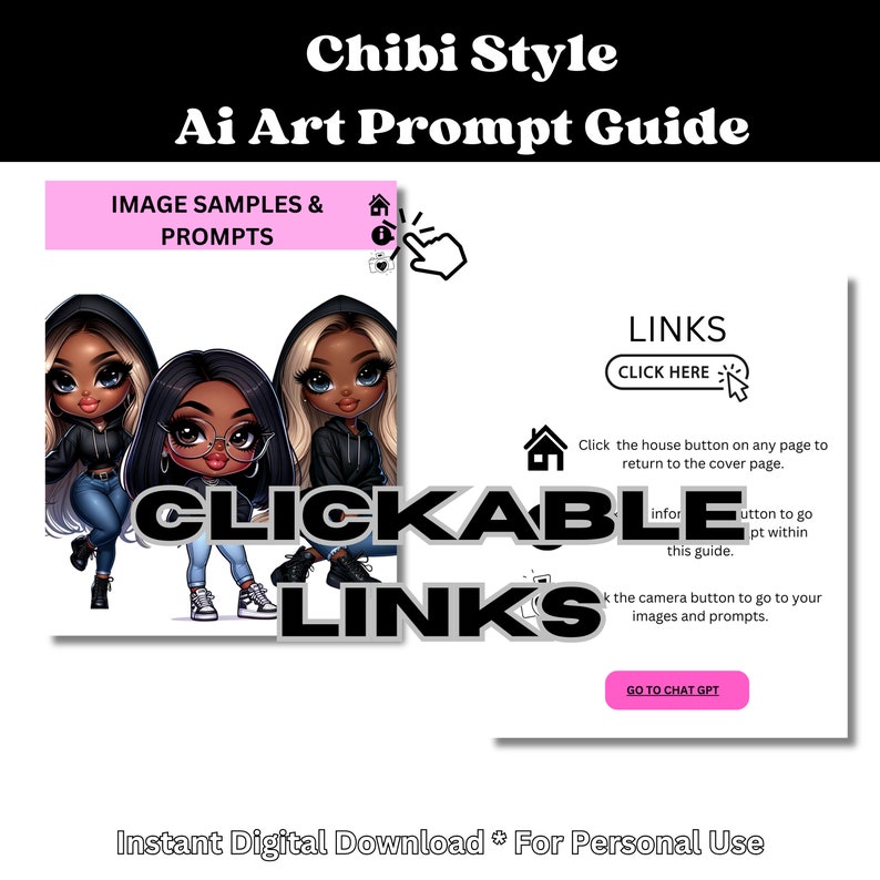Chibi Ai Art Prompt Guide for Chat GPT and DALL-E 3, Copy & Paste ...