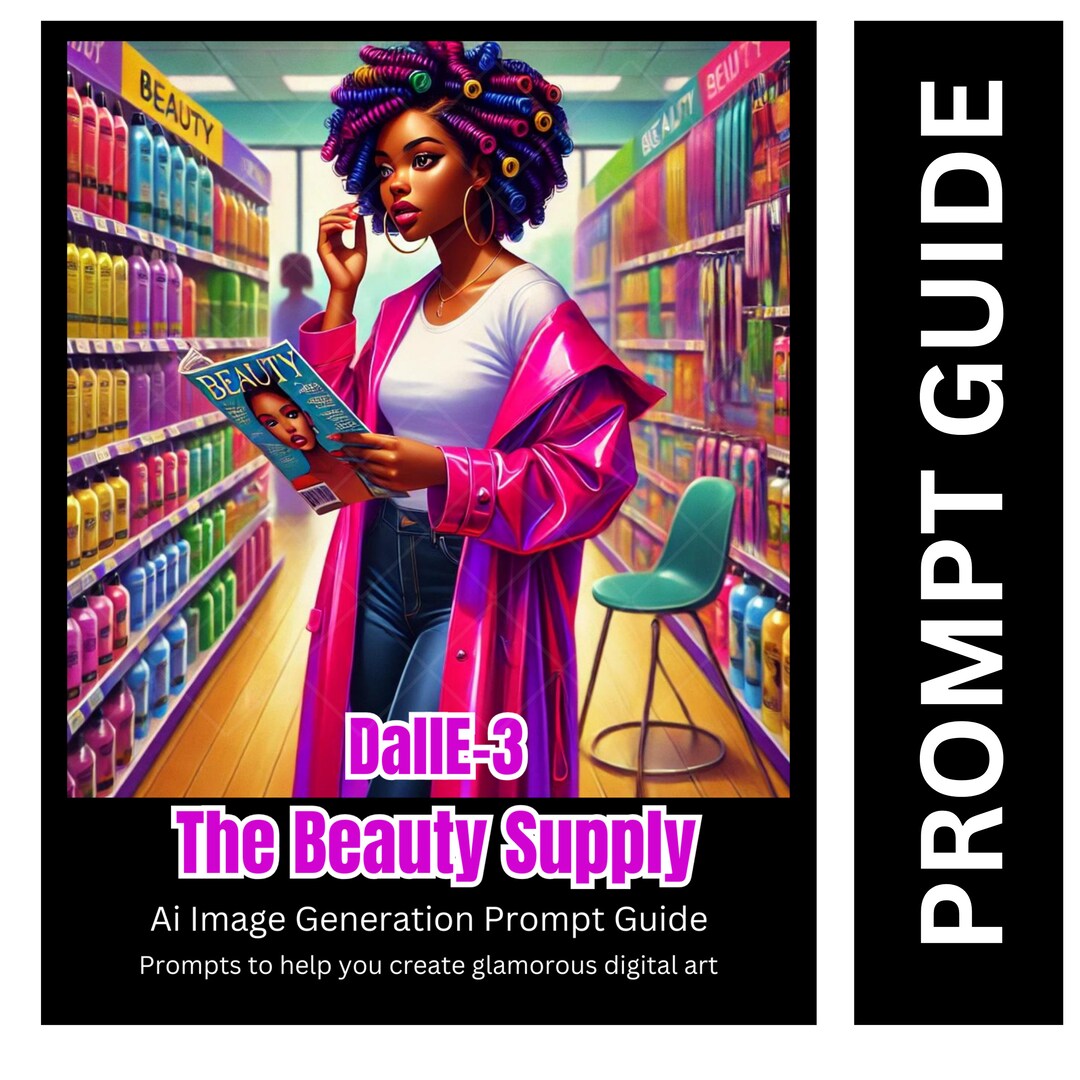 AI Art Prompt Guide the Beauty Supply 20 Prompts & 20 Sample Images ...