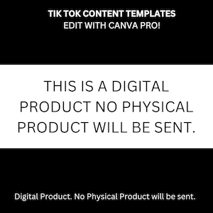 Tiktok Templates Mega Bundle for Canva Pro 40 Customizable Animated ...
