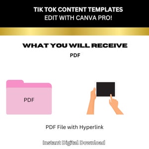 Tiktok Templates Mega Bundle for Canva Pro 40 Customizable Animated ...