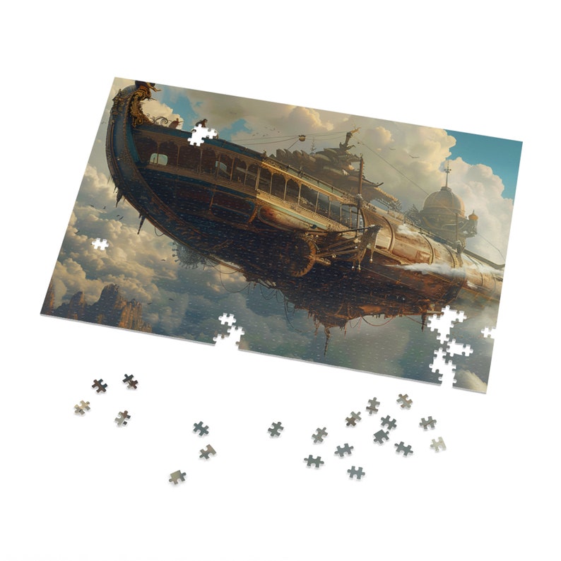 Fantasy Airship in the Sky V Jigsaw Puzzle 500,1000-piece - Etsy