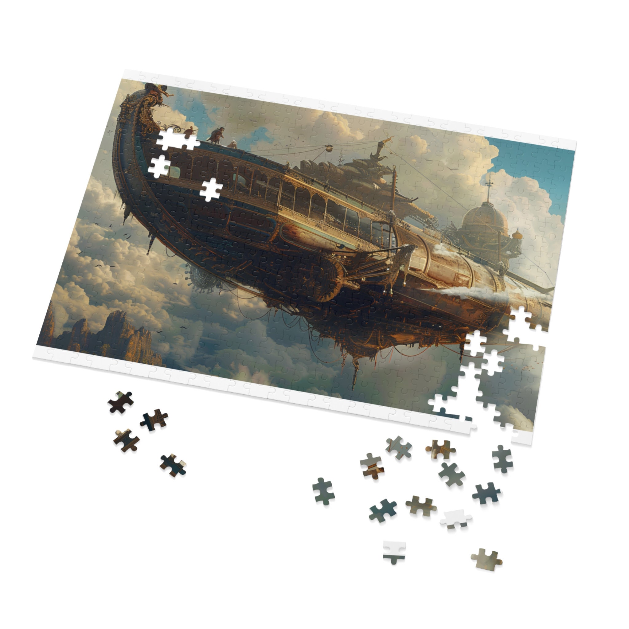 Fantasy Airship in the Sky V Jigsaw Puzzle 500,1000-piece - Etsy