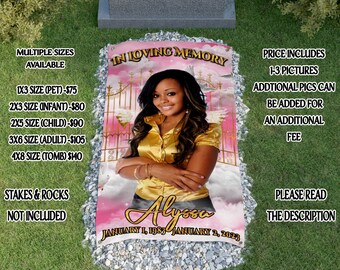 Grave Blanket, Grave Cover, Memorial Grave Blanket, Custom Grave ...