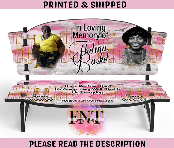 Custom Memorial Bench | Mini Keepsake Bench | Memorial Keepsake Mini ...
