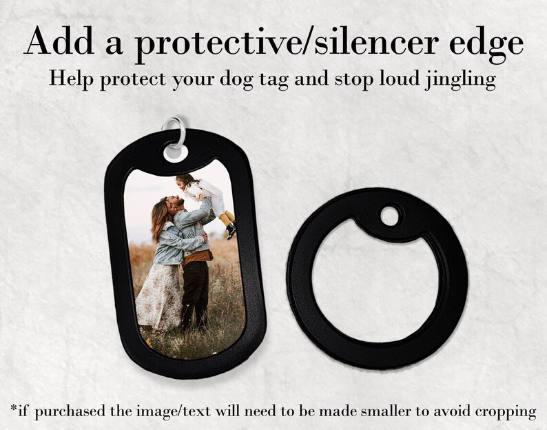 Custom Photo Dog Tag Necklace: Memorial Keepsake, Personalized Military ...