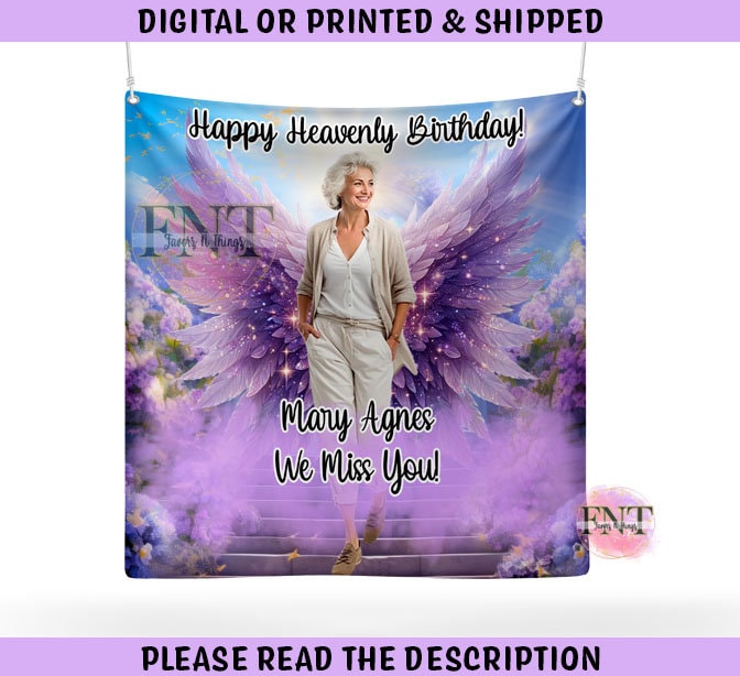 Memorial Backdrop | Funeral Banner | Memorial Service | Funeral Display ...