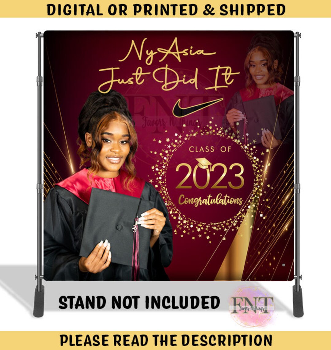 Graduation Backdrop | Graduation Banner | Graduation Party | Graduation ...