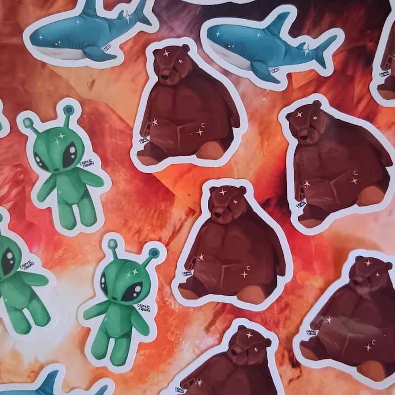 Aftonsparv Stickers - Etsy