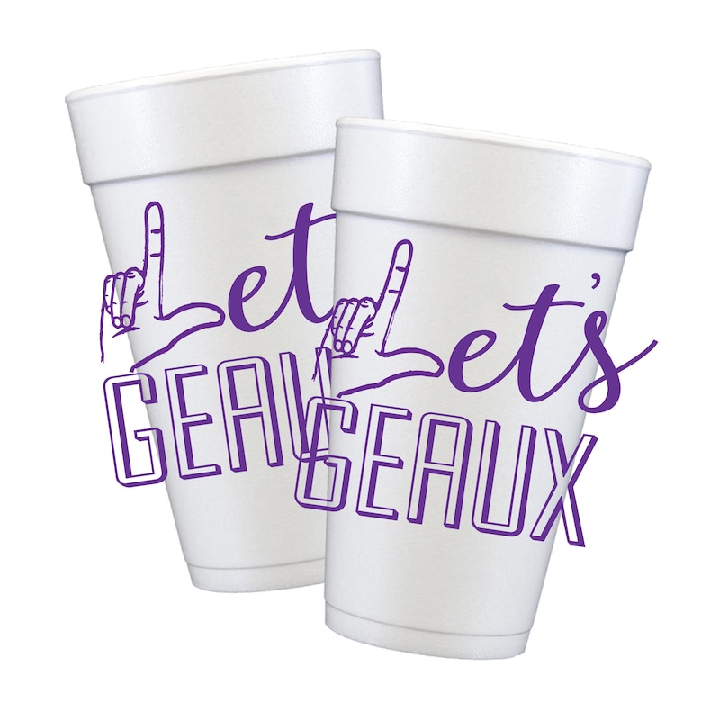 Geaux Cup Png - Etsy