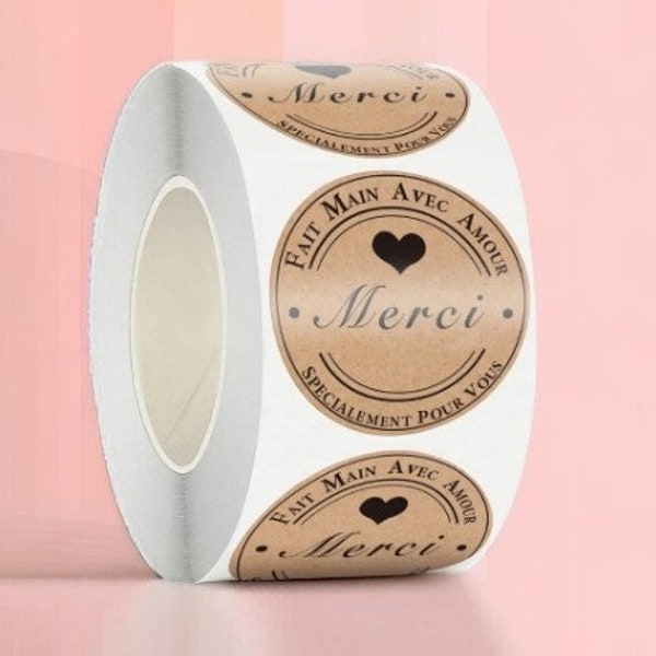 Merci Stickers - Etsy