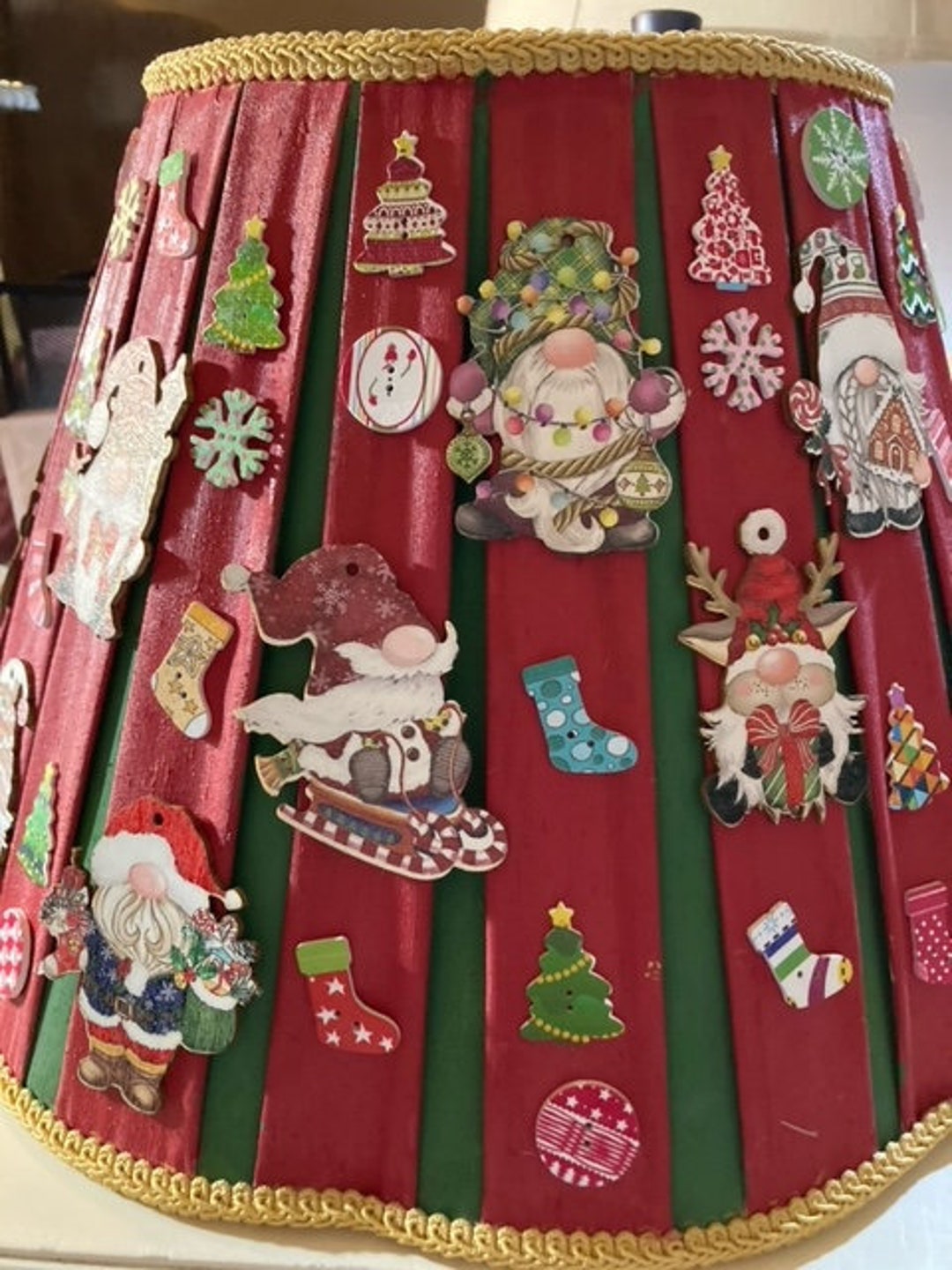 Christmas Themed Lamp Shade - Etsy