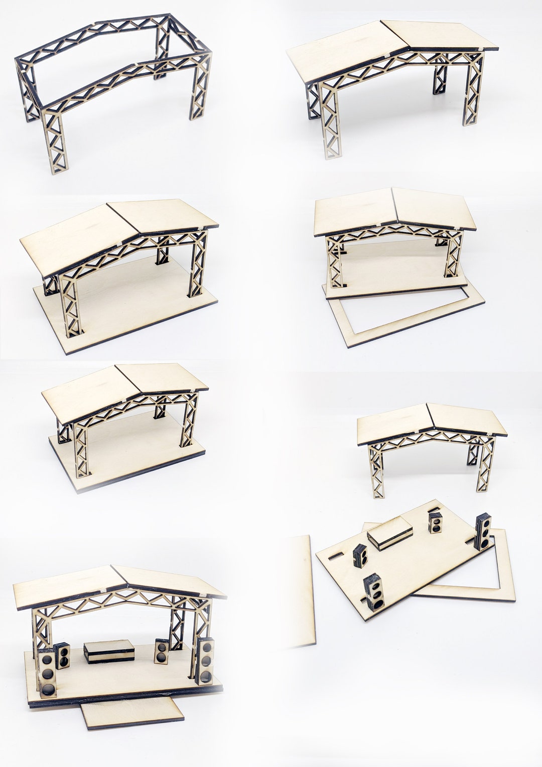 Stage cutting File for Producing the Parts of a Stage in - Etsy