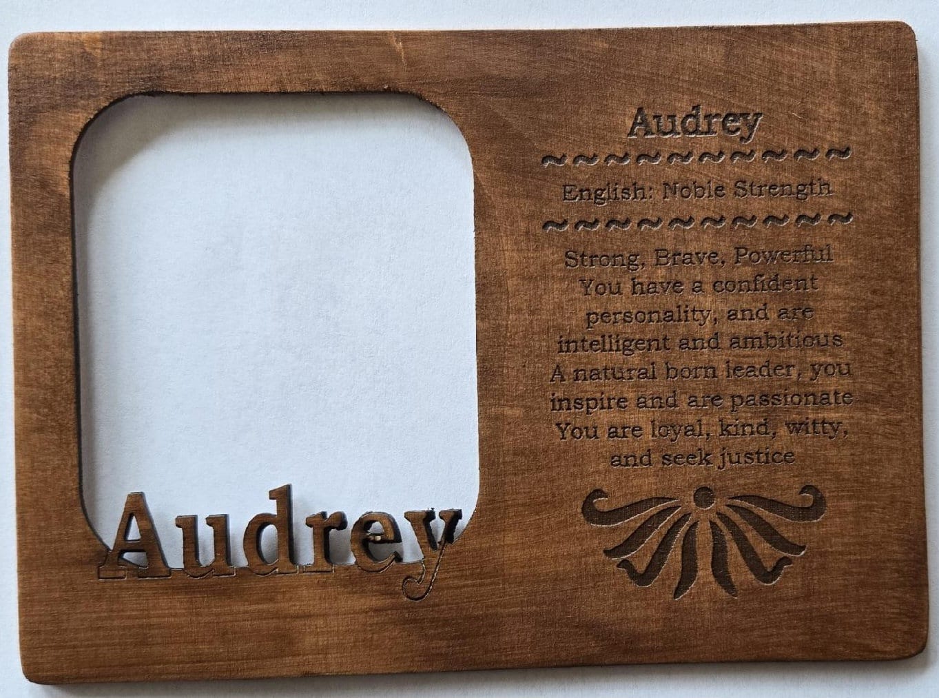 Personalized Name Photo Frame - Etsy
