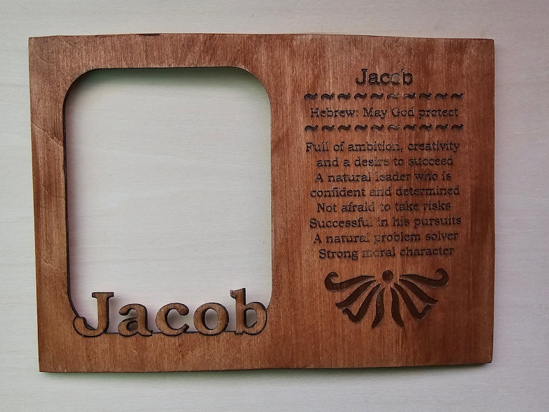 Personalized Name Photo Frame - Etsy