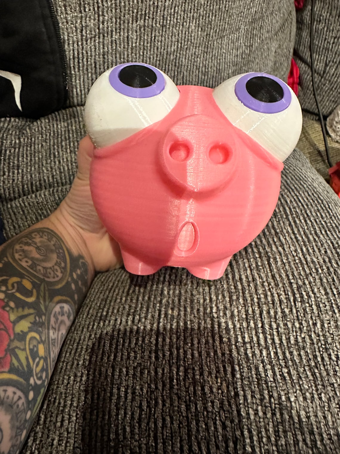 3D Printed Piggy Bank - Etsy