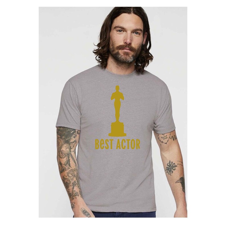 Actor Award Trophy Tee, Hollywood T-shirt - Etsy