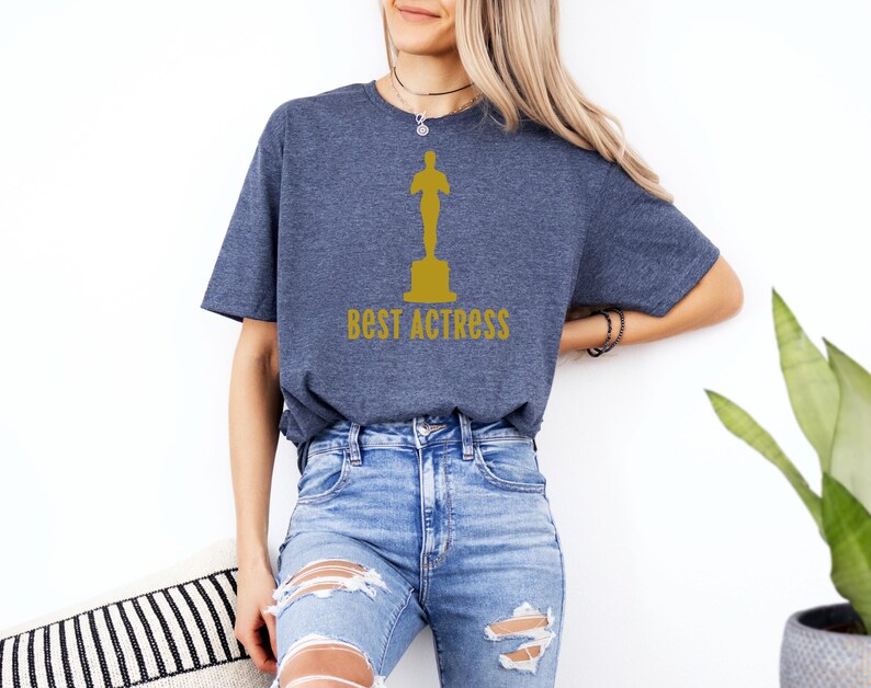 Actress Award T-shirt, Hollywood Tee - Etsy