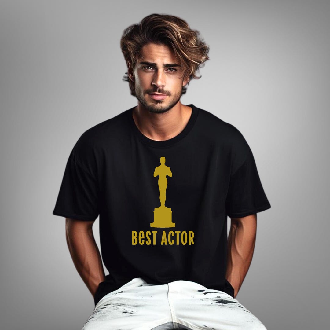Actor Award Trophy Tee, Hollywood T-shirt - Etsy