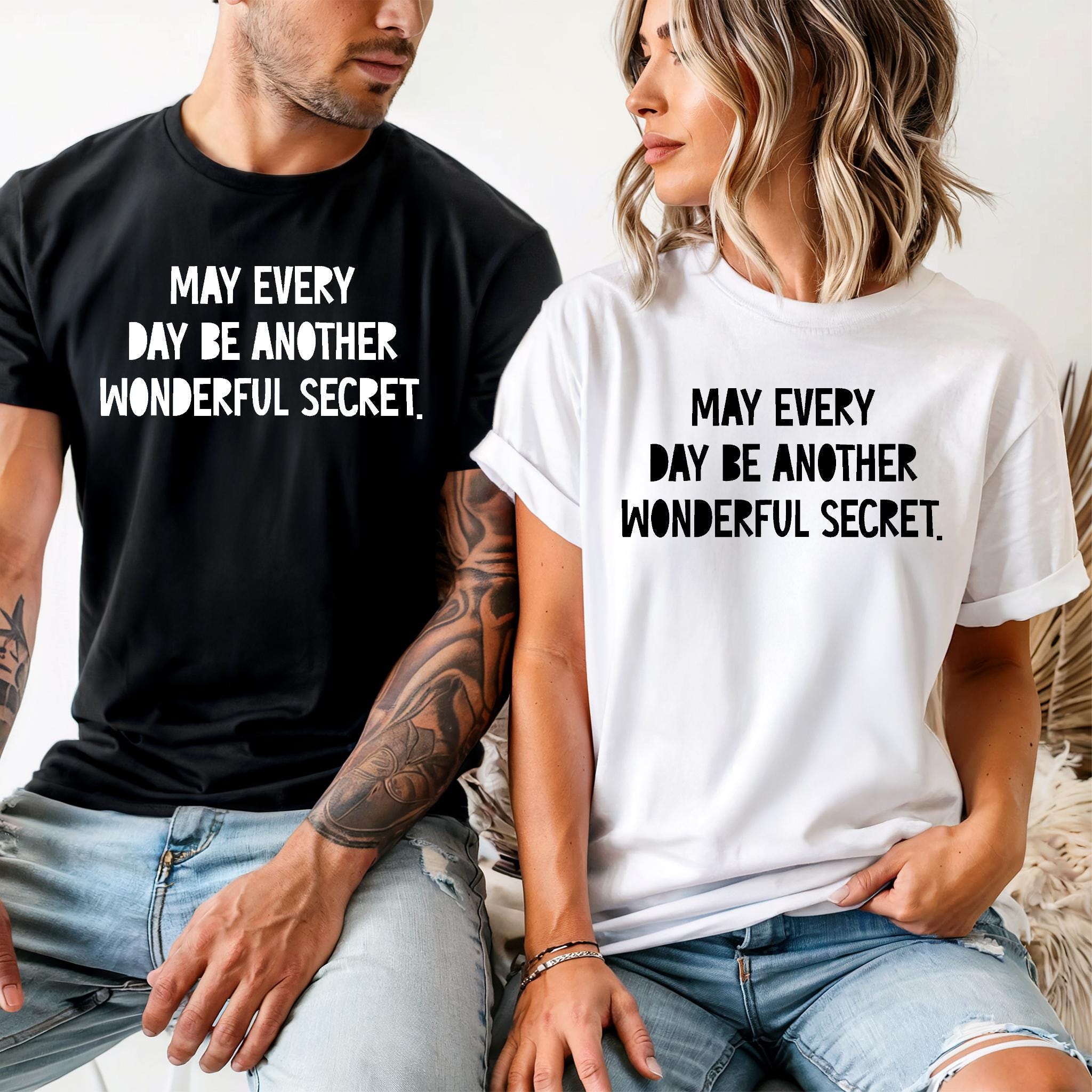 Wonderful Secret Crewneck Sweatshirt or Tee - Etsy