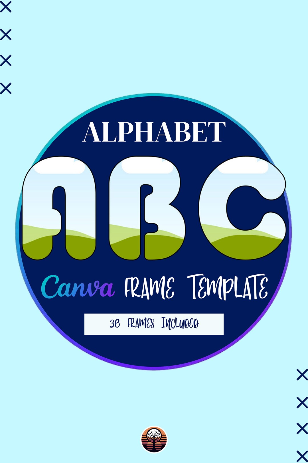 Editable Canva Font Alphabet Template for School Style Displays ...