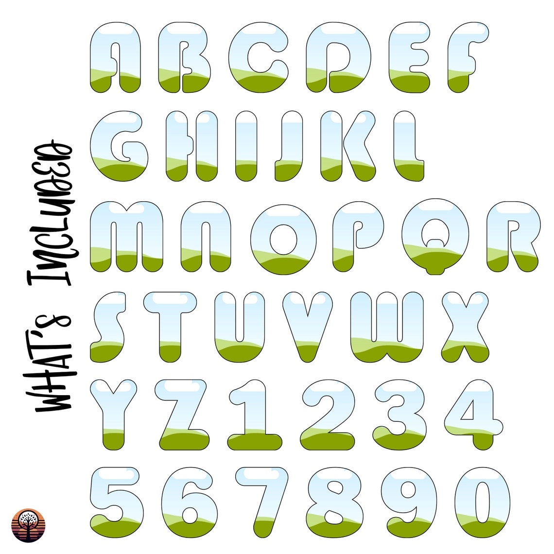 Editable Canva Font Alphabet Template for School Style Displays ...