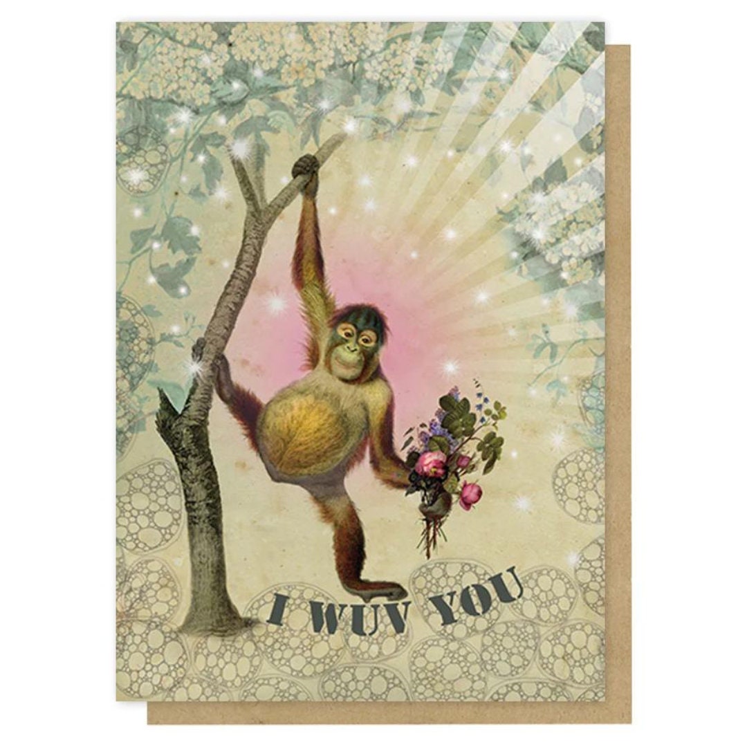 LOVE CARD: I Wuv You - Etsy UK