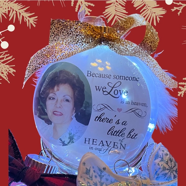 Memorial Christmas Ornament - Etsy