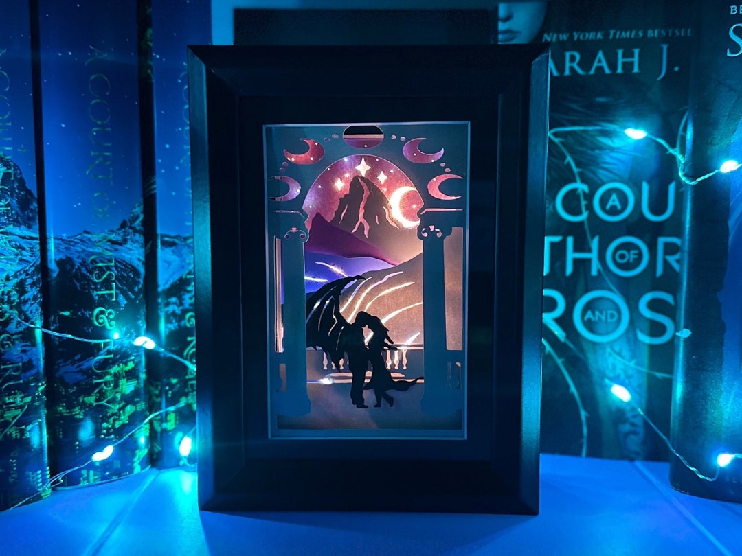 Velaris Light Box Inspired by A Court of Thorns and Roses Book Nook ...