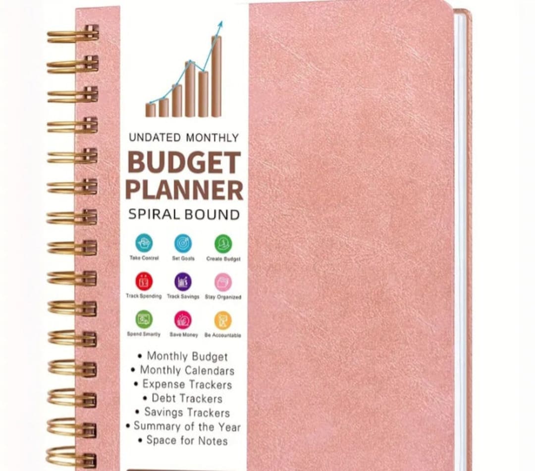 Budget Planner Monthly Finance Organizer Notebook Expense Tracker A5 ...