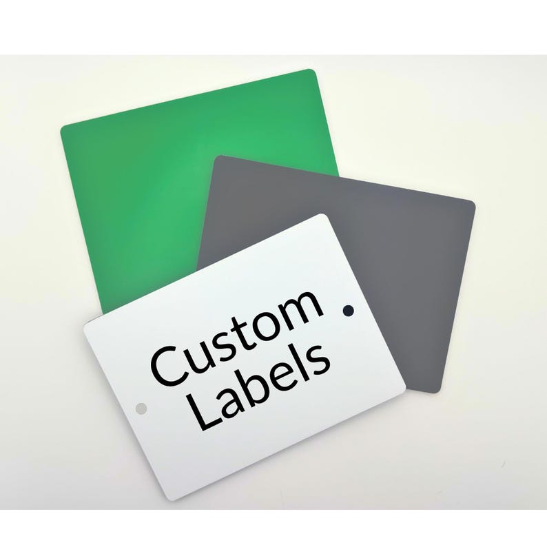 Custom Engraved Electrical Panel Labels With Mounting Holes – Durable 2 ...
