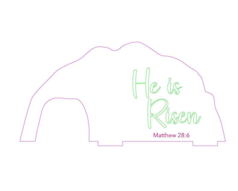 Empty Tomb Easter Decor SVG - Etsy