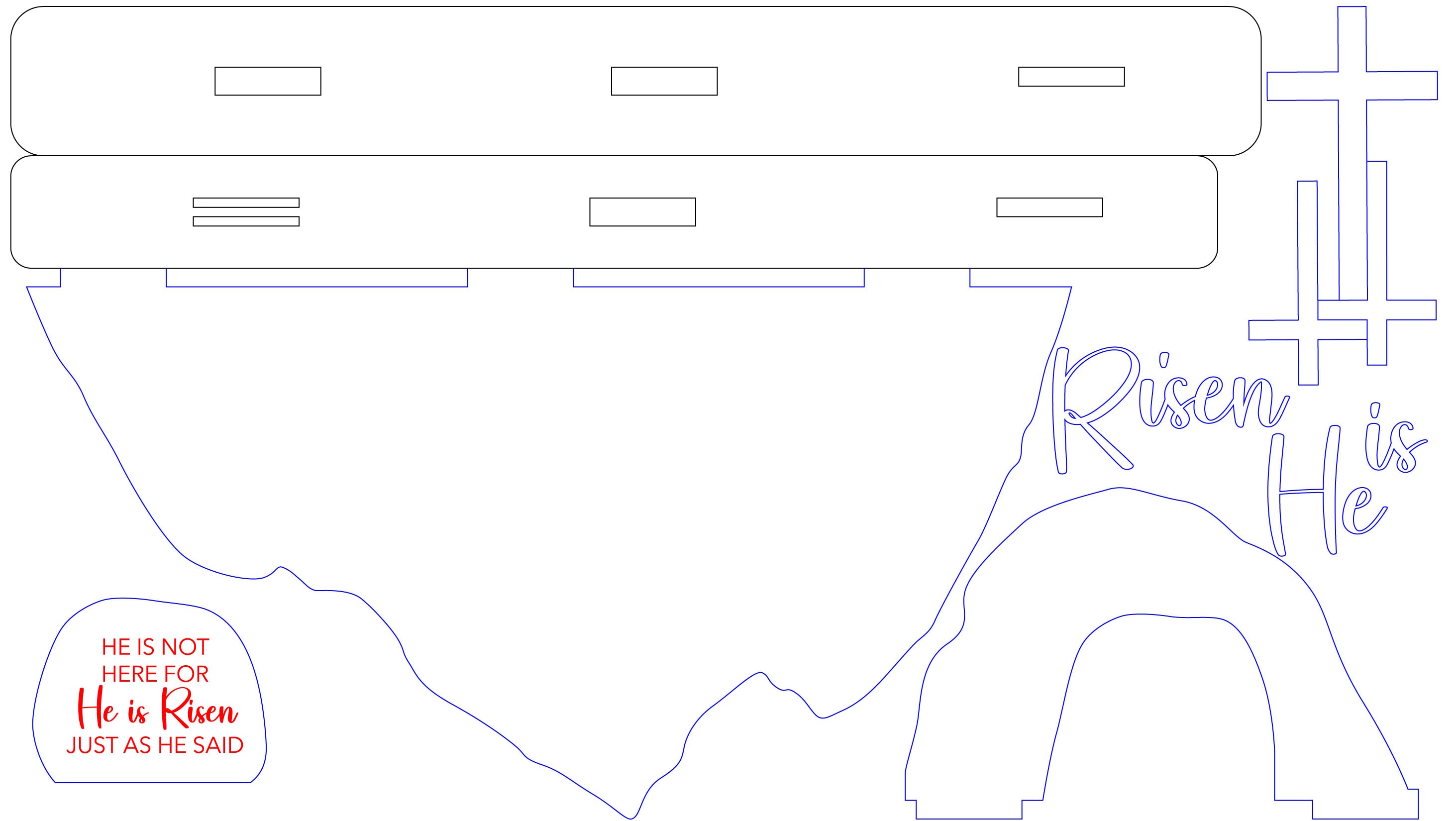 Empty Tomb Easter Decor ART FILE ONLY - Etsy