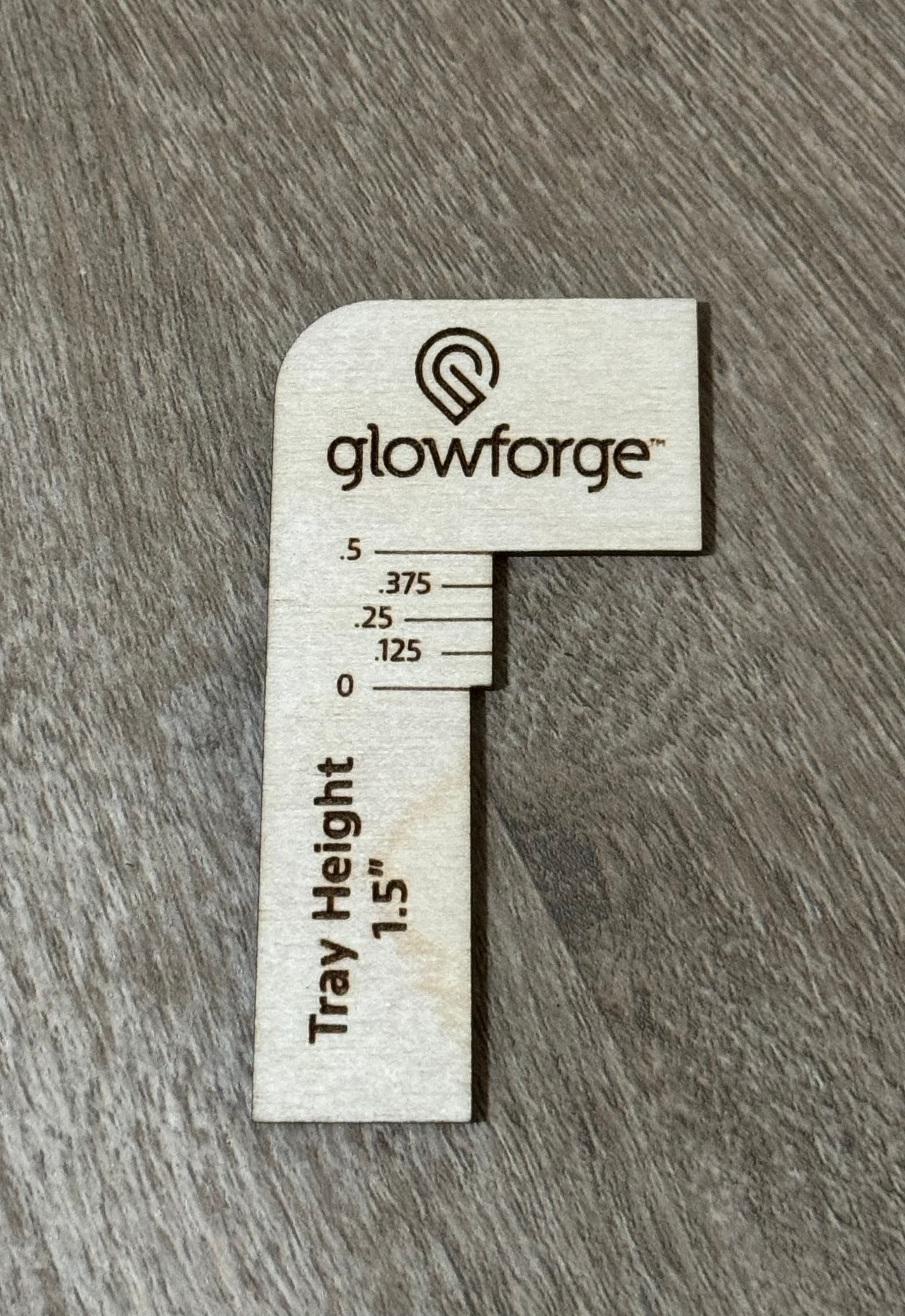 Glowforge Tray Height and Focus Setting Tool- DIGITAL FILE ONLY - Etsy