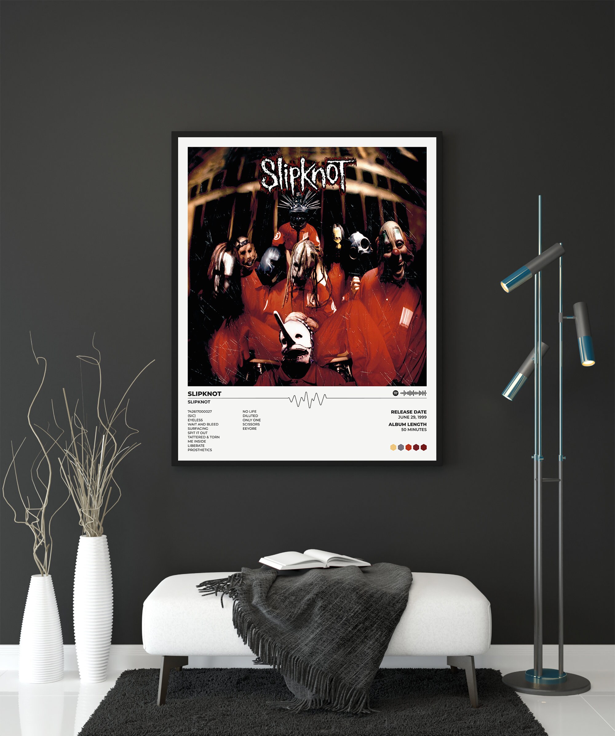 Slipknot - Slipknot Music Album Cover Poster | Unframed Premium Printed ...