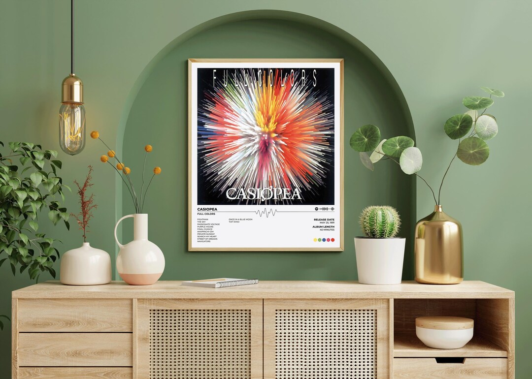 Casiopea - Full Colors Music Album Cover Poster | Unframed Premium ...