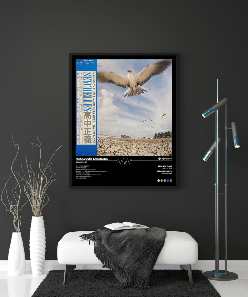 Masayoshi Takanaka - Seychelles Music Album Cover Poster | Unframed ...