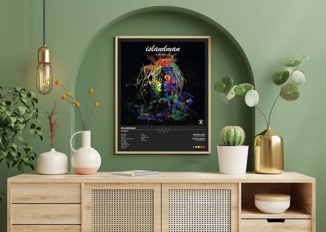 Islandman Poster | Kaybola Album | Unframed | Album Cover Poster ...