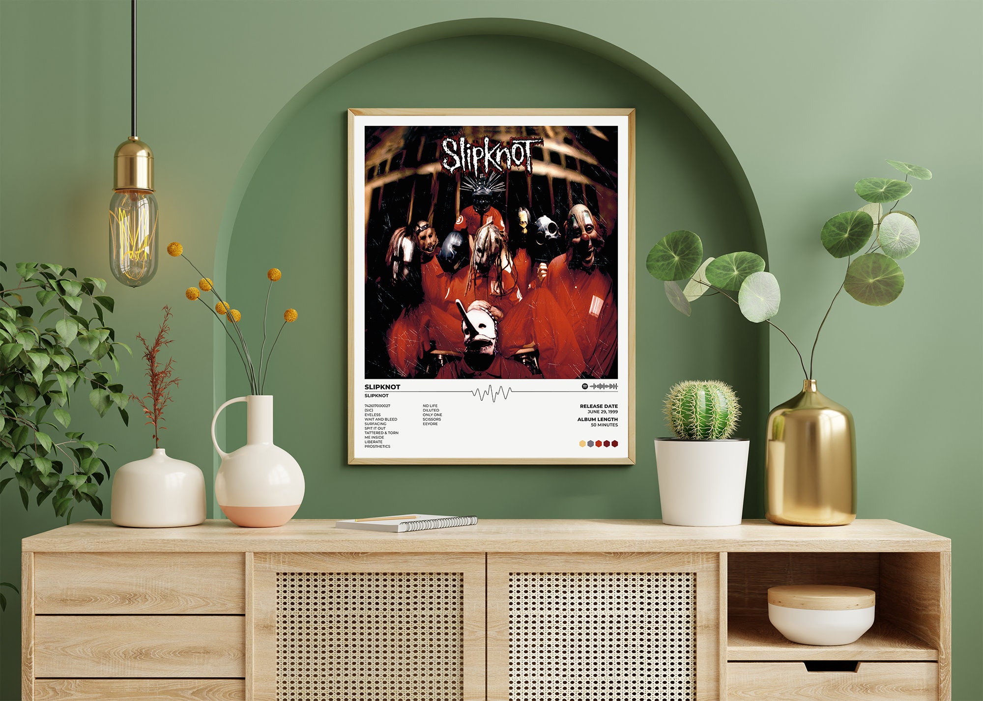 Slipknot - Slipknot Music Album Cover Poster | Unframed Premium Printed ...