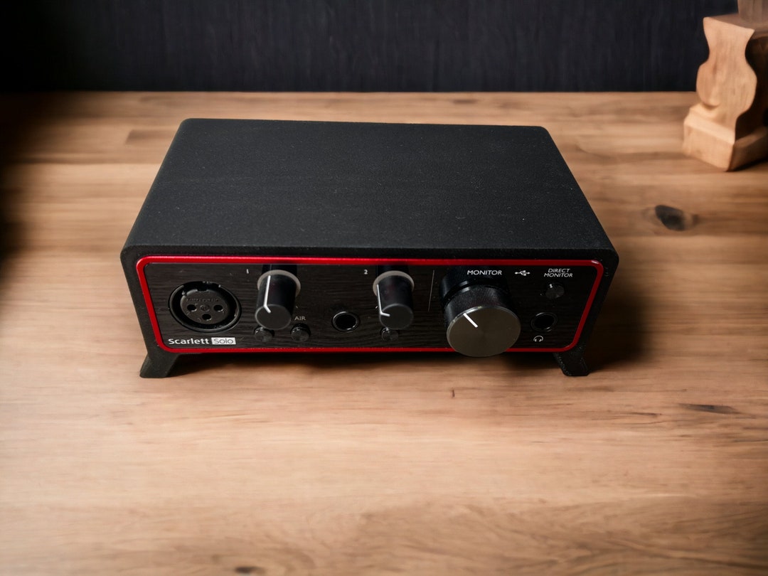 Focusrite Table Stand Scarlett Solo 3rd Gen Minimalistic Integrated ...