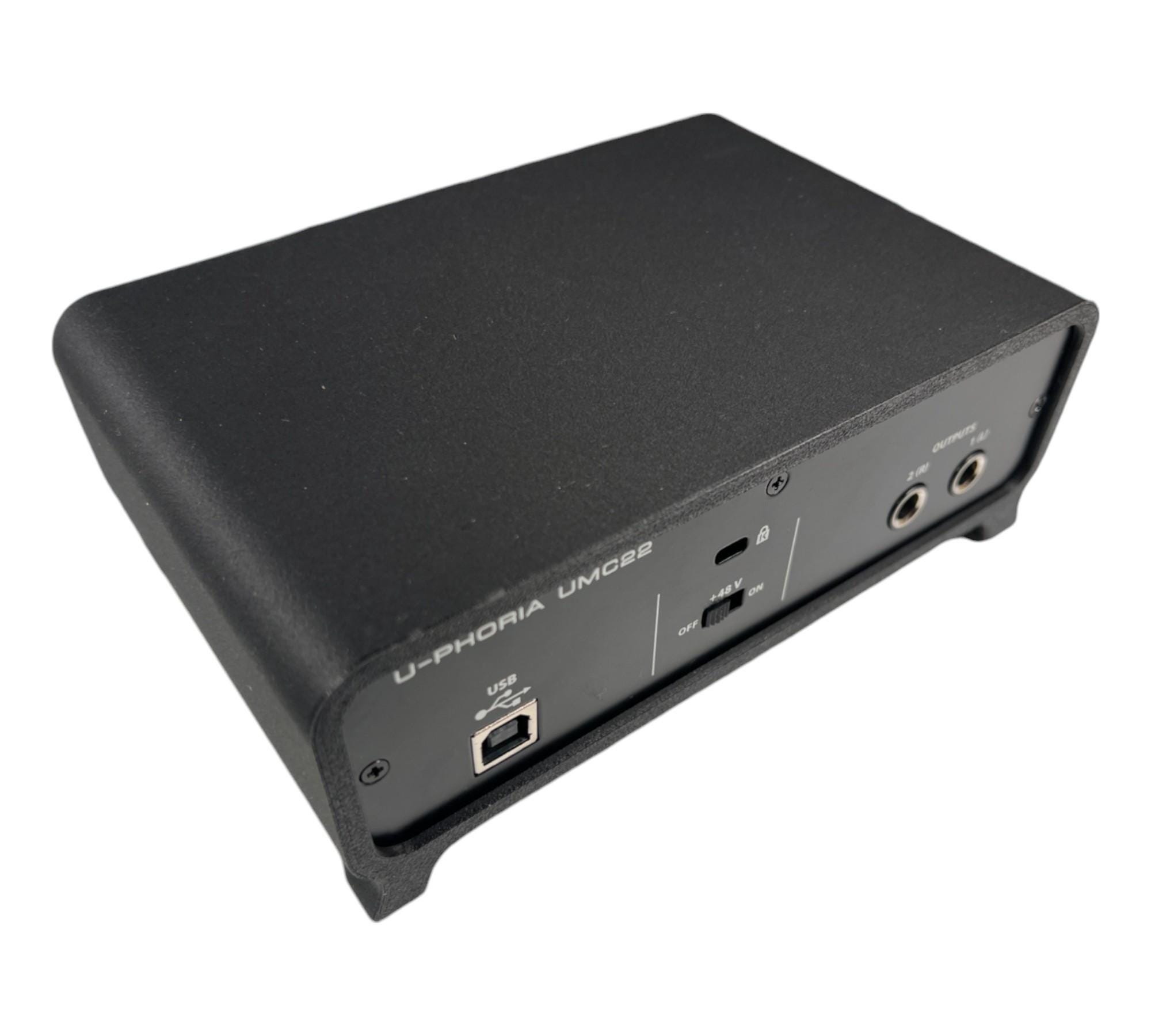 BEHRINGER U-phoria UMC22 Tabletop Stand Studio Sound Minimalistic ...