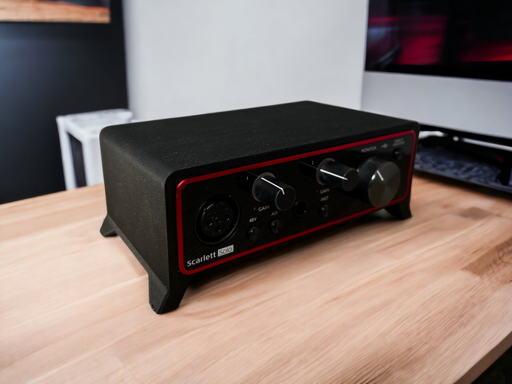 Focusrite Table Stand Scarlett Solo 3rd Gen Minimalistic Integrated ...