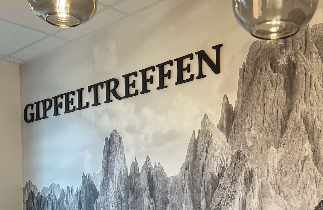 Custom 3D Letter Logo Lettering for Your Unique Wall Design - Adhesive ...