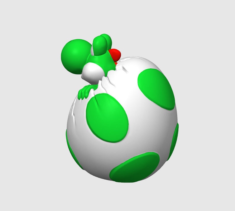Super Mario Yoshi Egg Easter Egg STL - Etsy