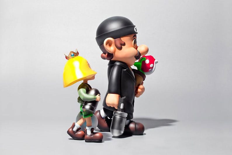 Super Mario Peach X Leon the Professional STL File - Etsy