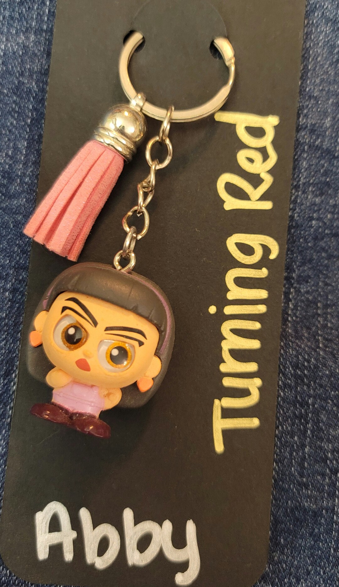 Turning Red Disney Keychains - Etsy